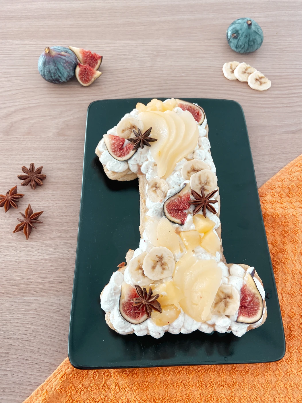 Recette – Number cake / Gâteau d’anniversaire SANS SUCRE